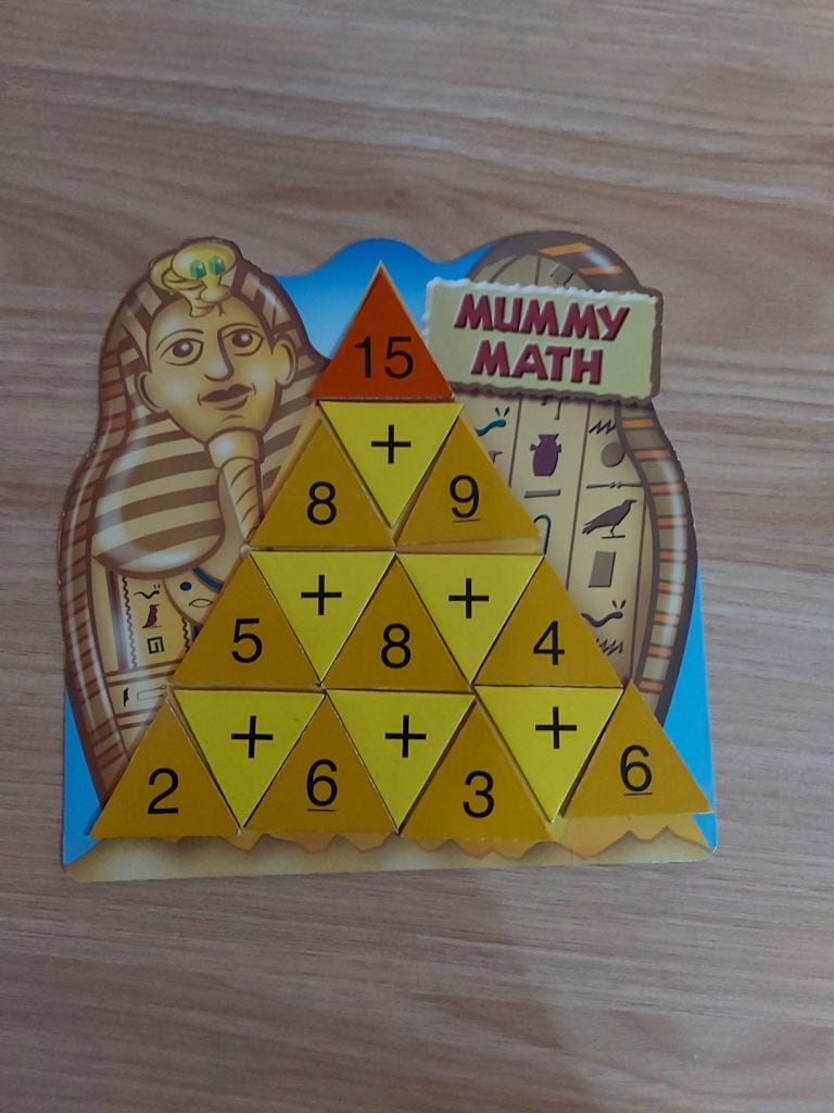 MUMMY MATH Game Rules - How To Play MUMMY MATH