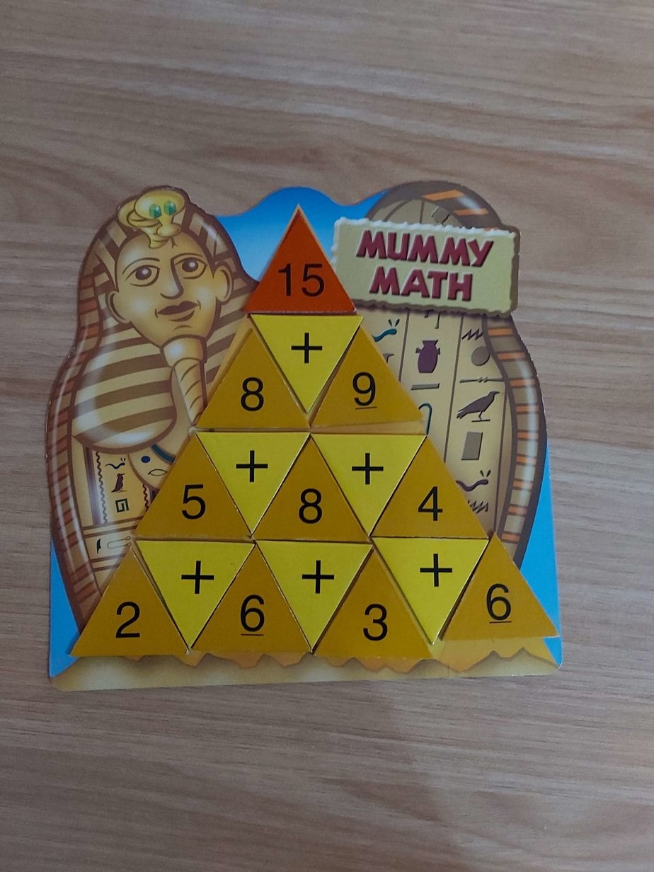 MUMMY MATH Game Rules - How To Play MUMMY MATH