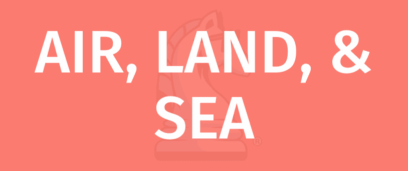 AIR, LAND, & SEA - Game Rules