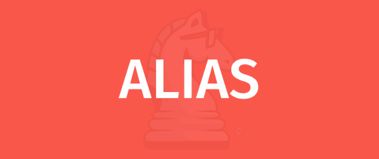 ALIAS Game Rules - How To Play ALIAS