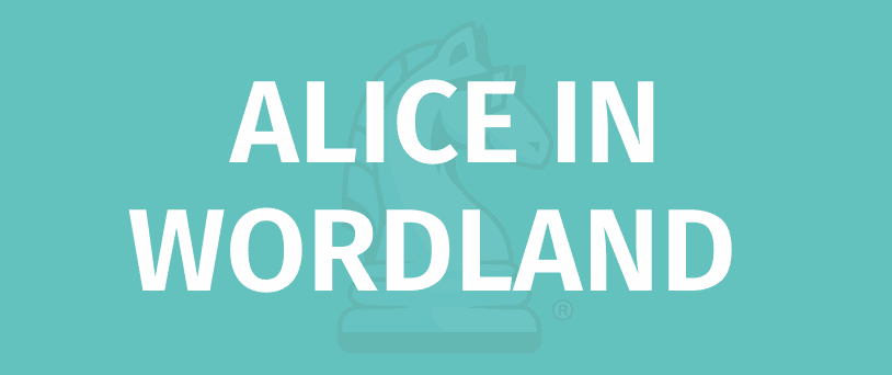 ALICE IN WORDLAND Game Rules - How To Play ALICE IN WORDLAND