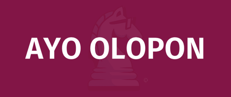 AYO OLOPON Game Rules - How To Play AYO OLOPON