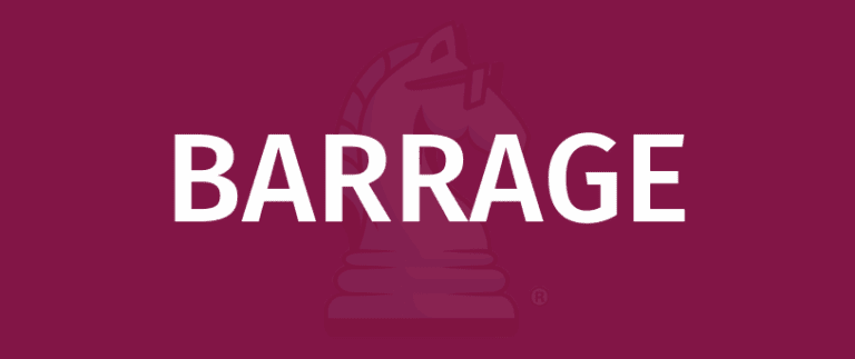 BARRAGE Game Rules - How To Play BARRAGE