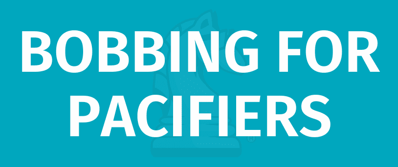 BOBBING FOR PACIFIERS Game Rules - How To Play BOBBING FOR PACIFIERS