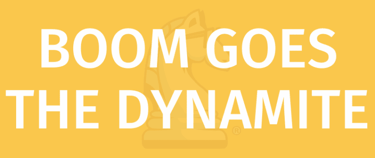BOOM GOES THE DYNAMITE Game Rules - How To Play BOOM GOES THE DYNAMITE