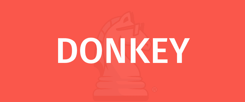 DONKEY - Learn To Play With Gamerules.com