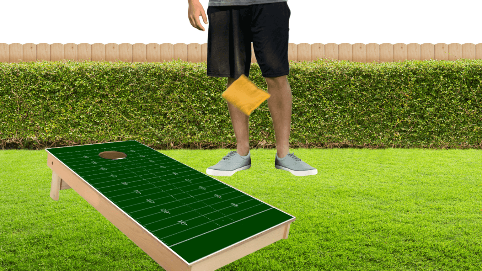 FOOTBALL CORNHOLE Game Rules - How To Play FOOTBALL CORNHOLE