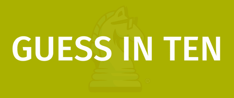 GUESS IN 10 Game Rules - How To Play GUESS IN 10