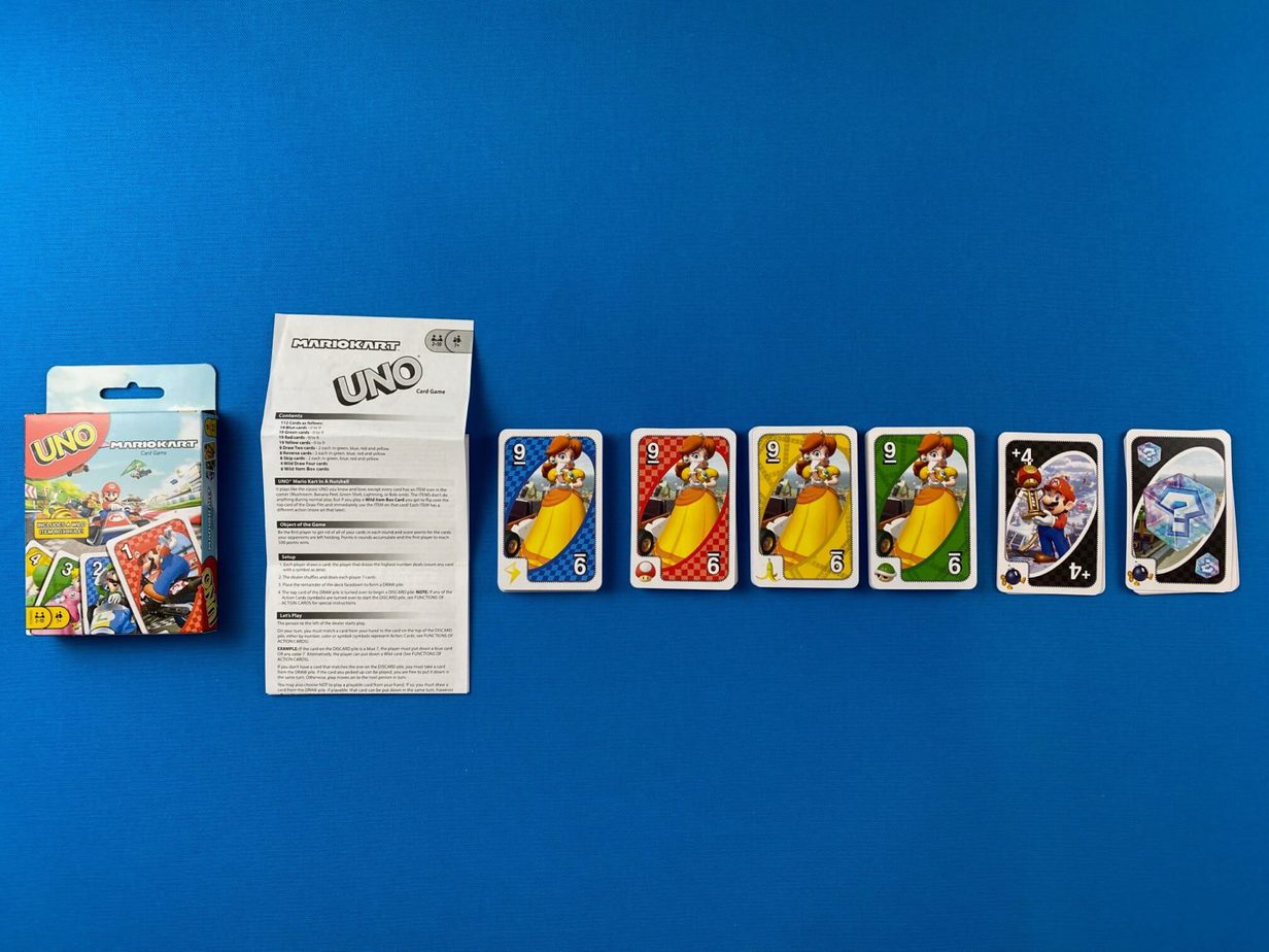 UNO MARIO KART Game Rules - How To Play UNO MARIO KART