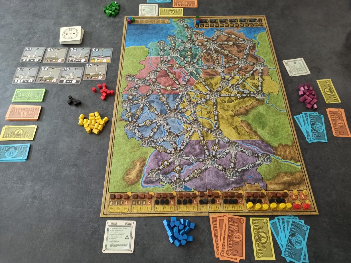 POWER GRID - Learn How To Play With Gamerules.com
