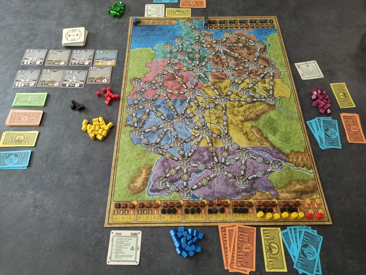 POWER GRID - Learn How To Play With Gamerules.com