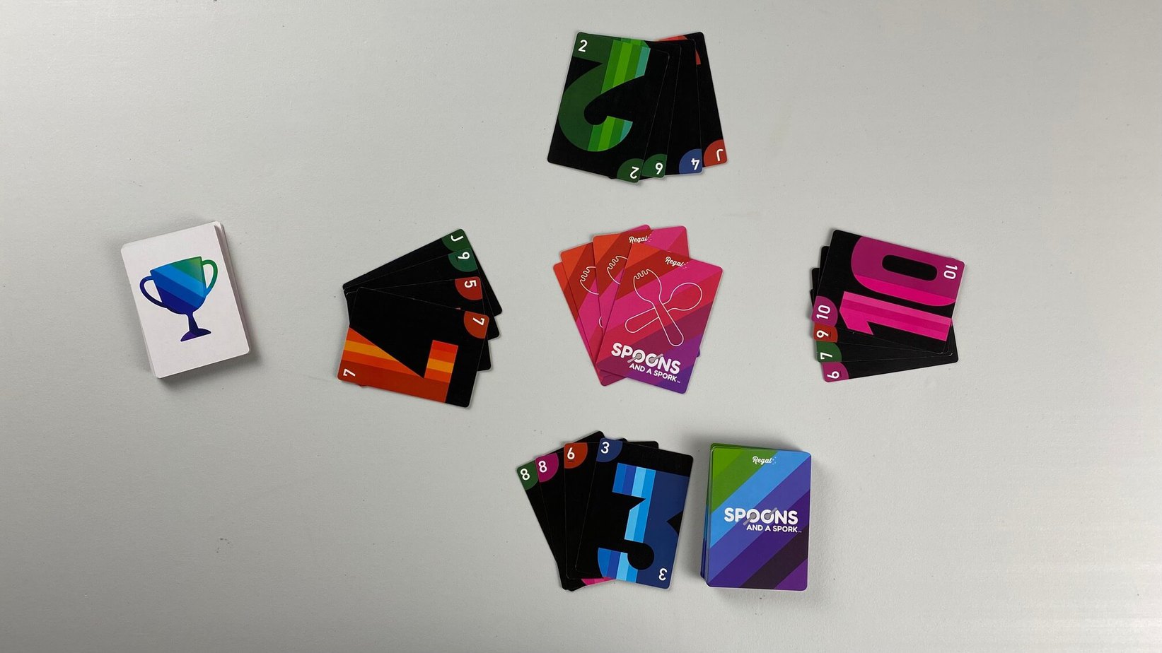 SPOONS AND A SPORK Game Rules - How To Play SPOONS AND A SPORK