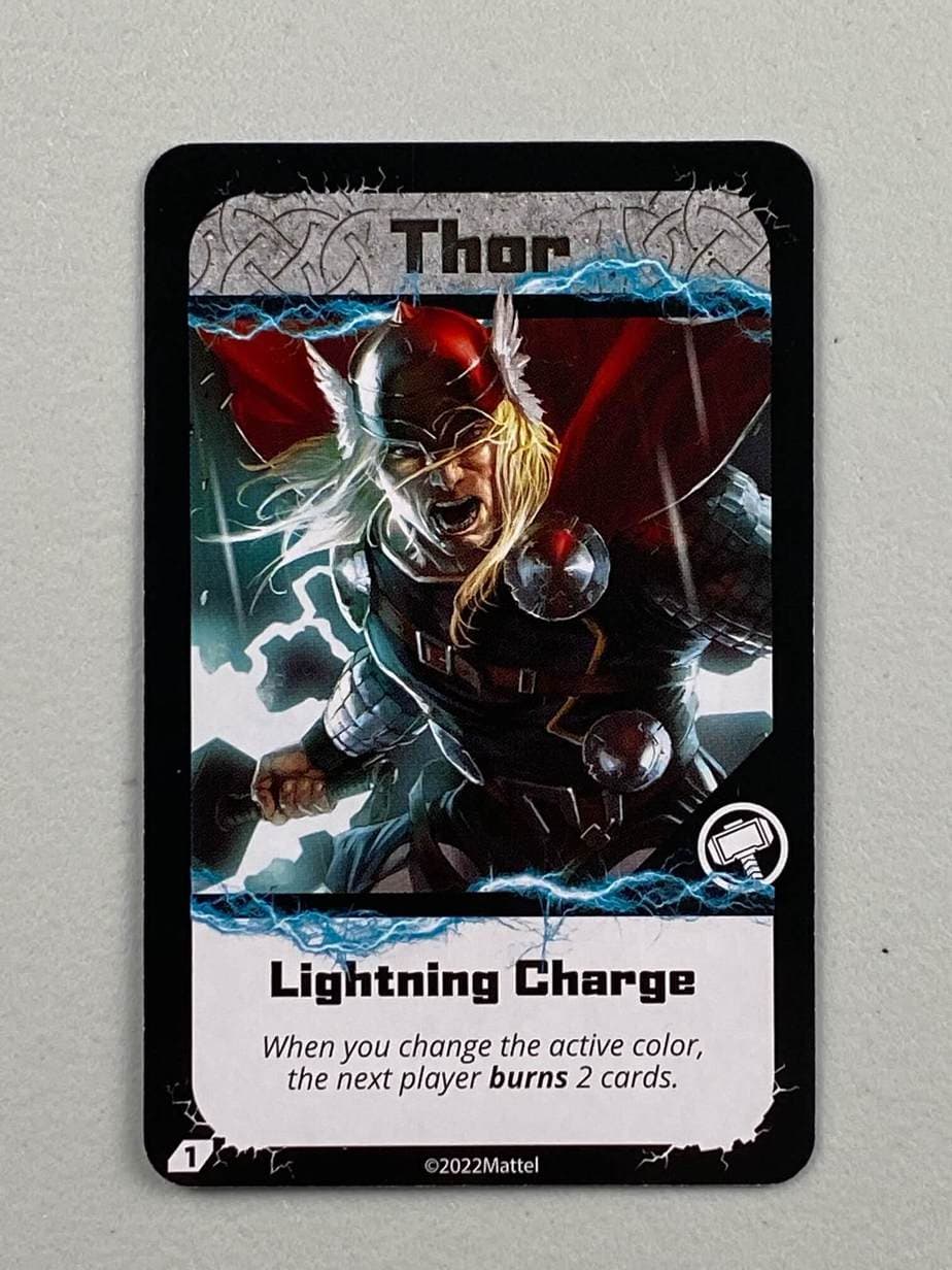 UNO ULTIMATE MARVEL - THOR Game Rules - How To Play UNO ULTIMATE MARVEL ...