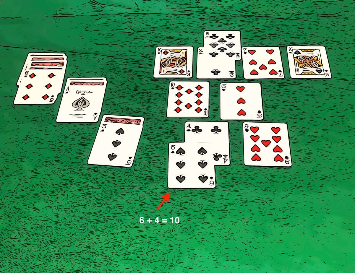 Bowling Solitaire Card Game - Learn To Play With Game Rules