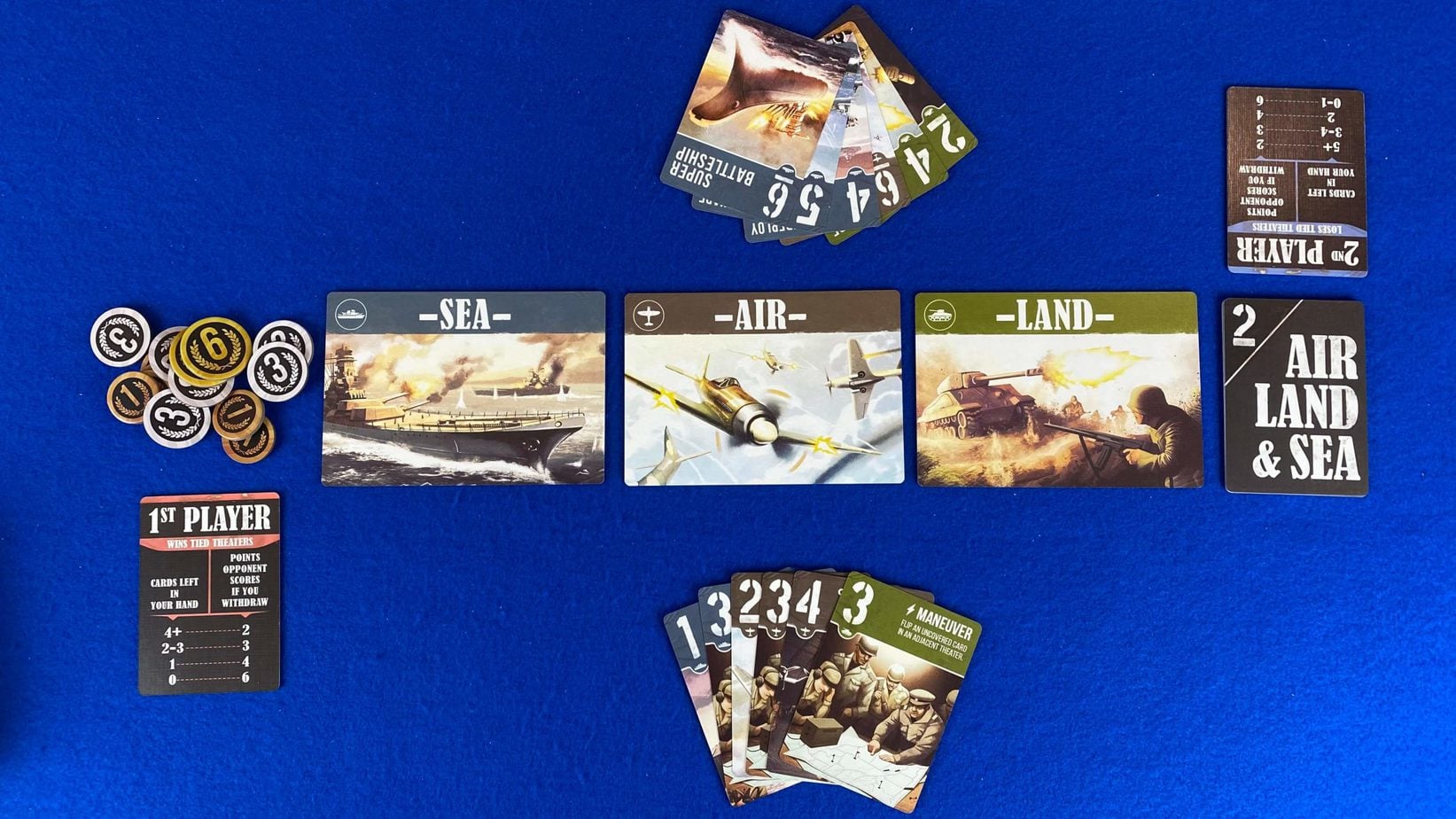 AIR, LAND, & SEA - Game Rules