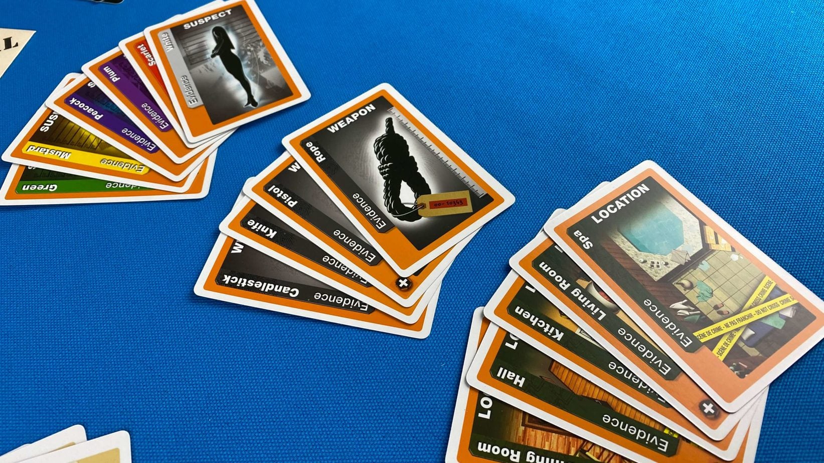 CLUE SUSPECT CARD GAME Game Rules - How To Play CLUE SUSPECT CARD GAME