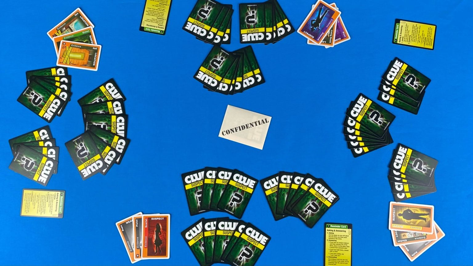 CLUE SUSPECT CARD GAME Game Rules - How To Play CLUE SUSPECT CARD GAME