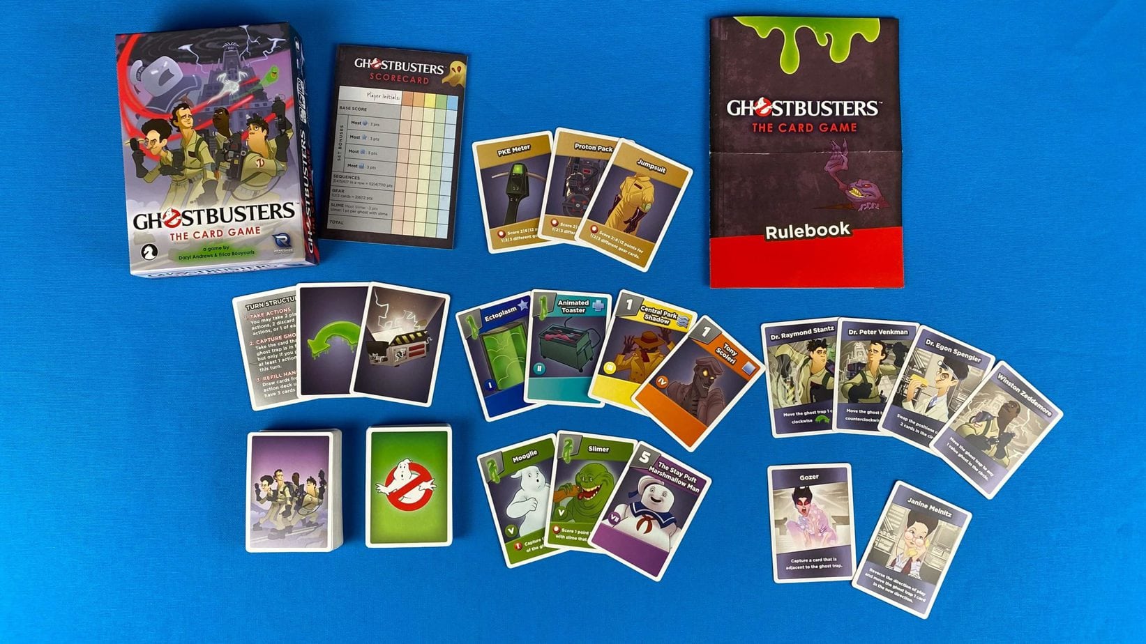 GHOSTBUSTERS THE CARD GAME Game Rules - How To Play GHOSTBUSTERS THE ...