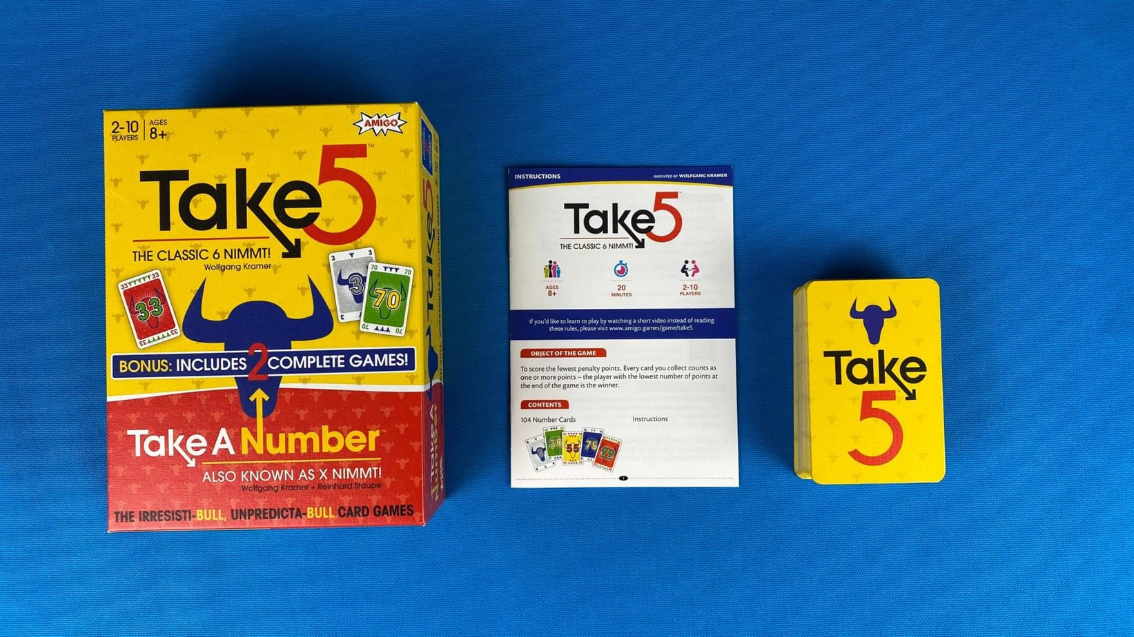 TAKE 5 Game Rules T- How To Play AKE 5