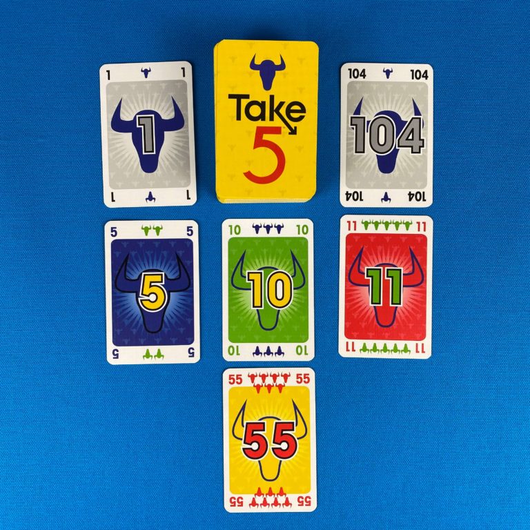 TAKE 5 Game Rules T- How To Play AKE 5