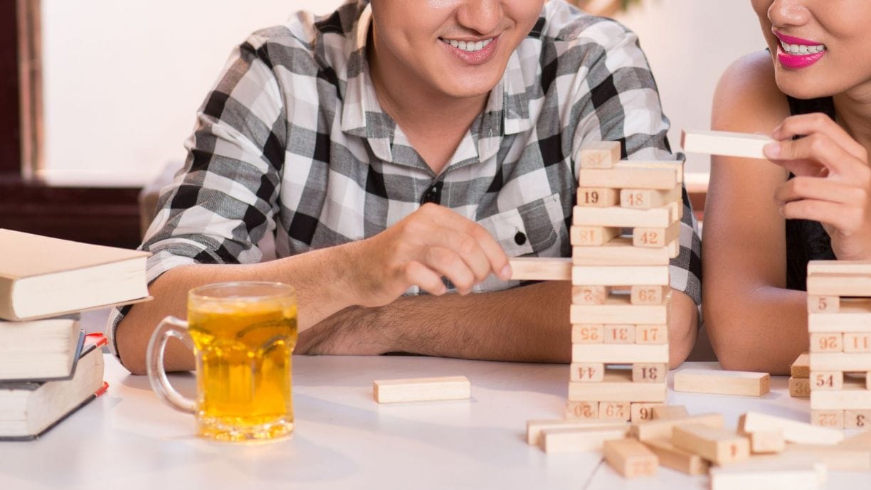 NAUGHTY JENGA DRINKING GAME - Game Rules