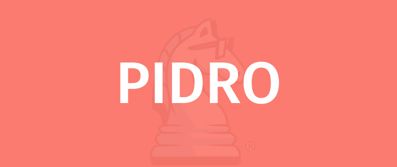 PIDRO - Learn To Play With Gamerules.com