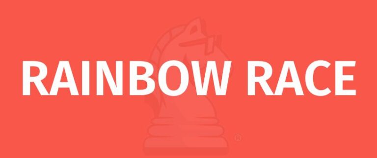 RAINBOW RACE Game Rules - How to Play Rainbow Race