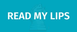 READ MY LIPS - Game Rules