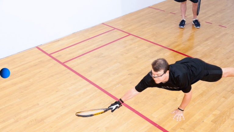 RACQUETBALL Game Rules - How To Play RACQUETBALL