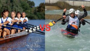 DIFFERENCE BETWEEN ROWING AND CANOEING - Game Rules