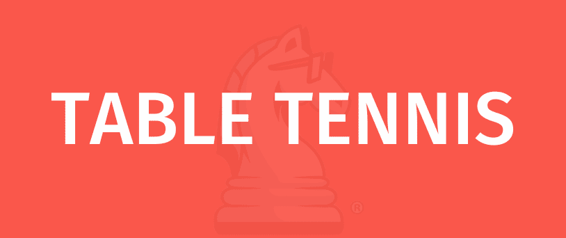 TABLE TENNIS Game Rules - How to Play Table Tennis