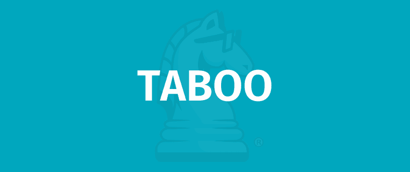 TABOO Game Rules - How To Play TABOO