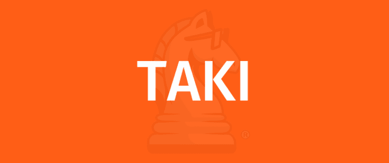 TAKI Game Rules - How To Play TAKI