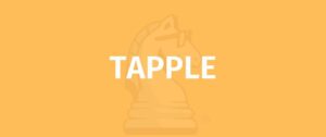 TAPPLE RULES - Game Rules