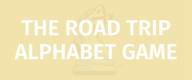 THE ROAD TRIP ALPHABET GAME Game Rules - How To Play THE ROAD TRIP ...