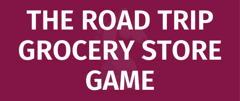 THE ROAD TRIP GROCERY STORE GAME Game Rules - How To Play THE ROAD TRIP ...