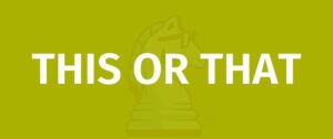 THIS OR THAT - Game Rules