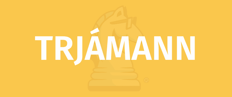 TRJÁMANN Game Rules - How To Play TRJÁMANN