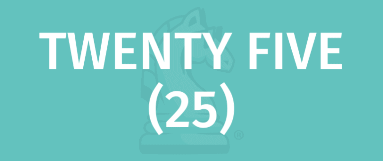 TWENTY-FIVE (25) - Learn How To Play With GameRules.com