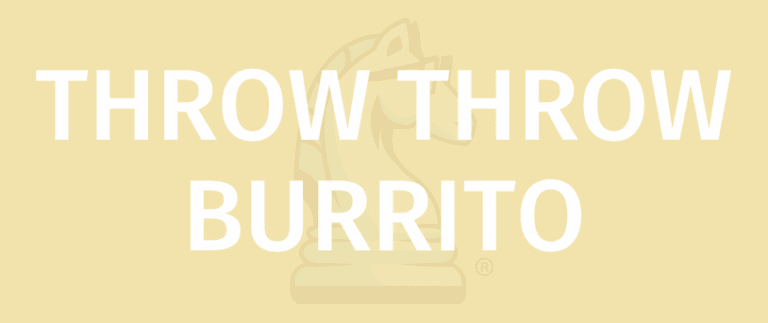 THROW THROW BURRITO Game Rules - How To Play THROW THROW BURRITO