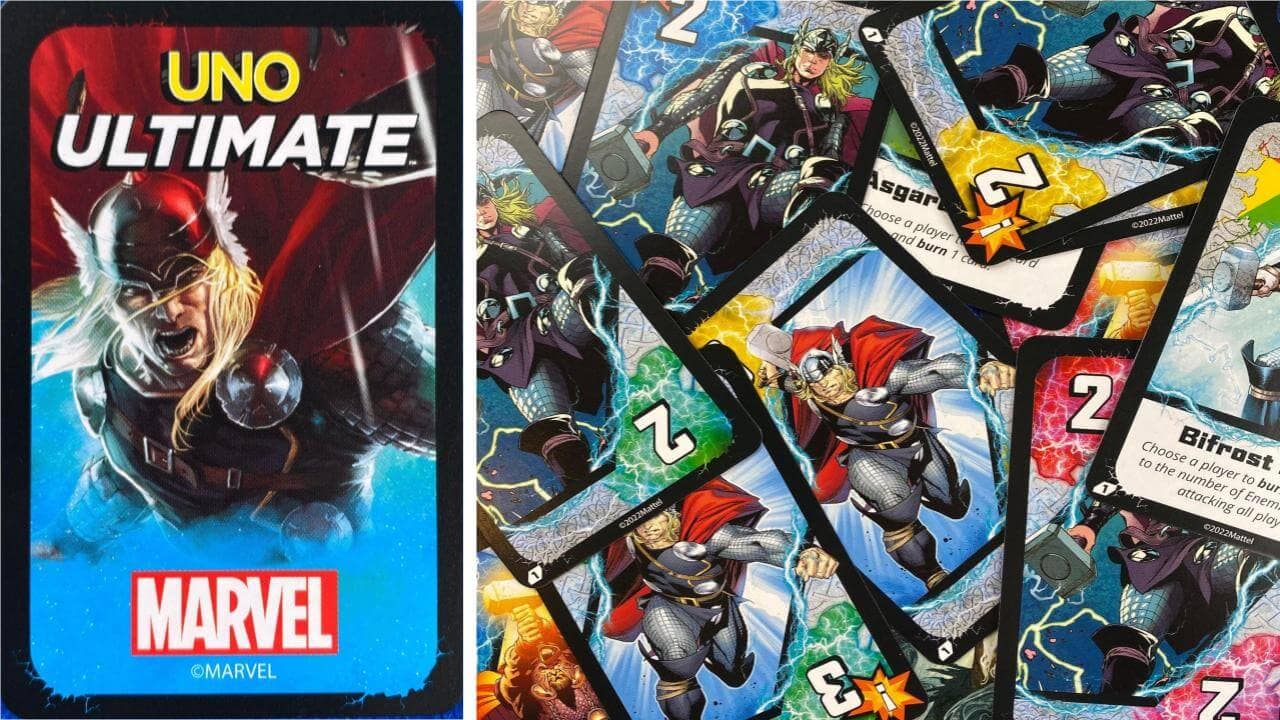 UNO ULTIMATE MARVEL - THOR Game Rules - How To Play UNO ULTIMATE MARVEL ...