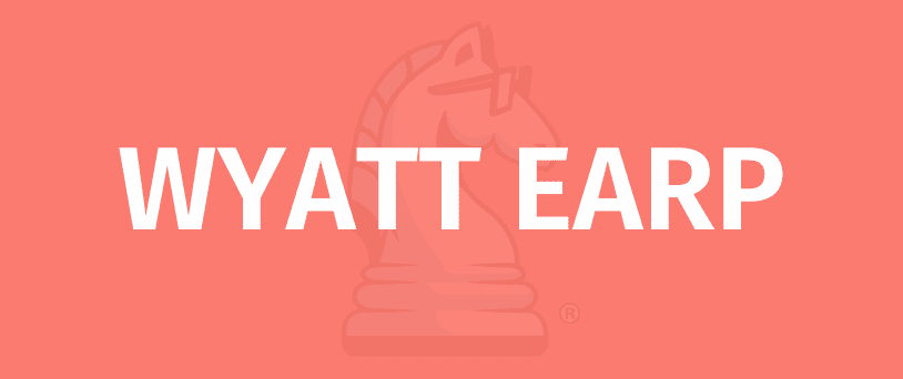 WYATT EARP Game Rules - How To Play WYATT EARP