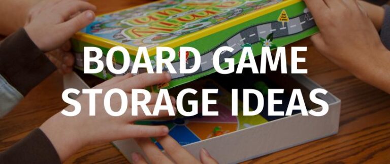 30 Creative Board Game Storage Ideas - Game Rules