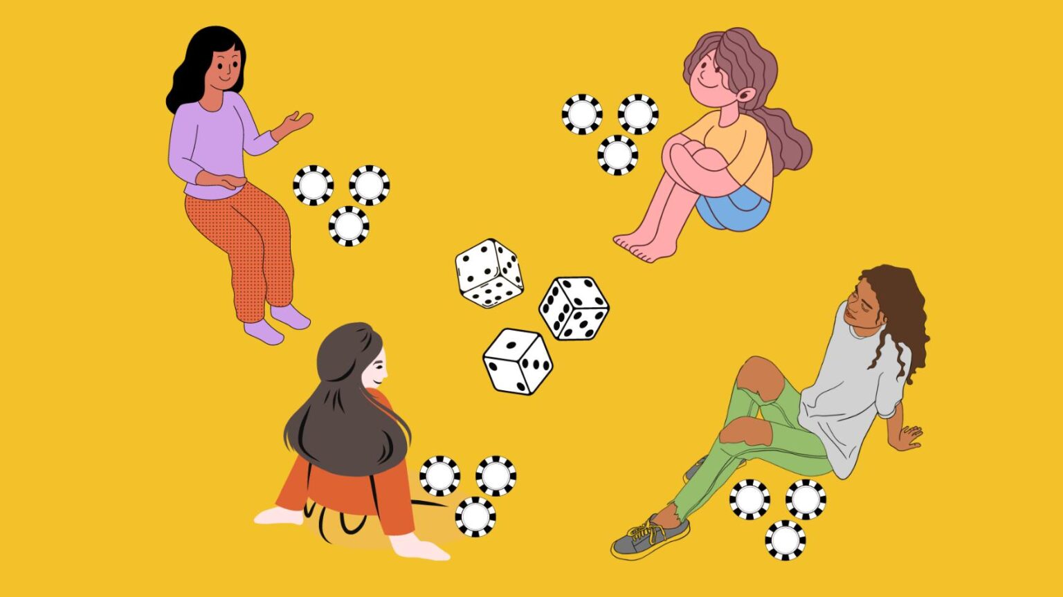 LEFT CENTER RIGHT Game Rules - How to Play