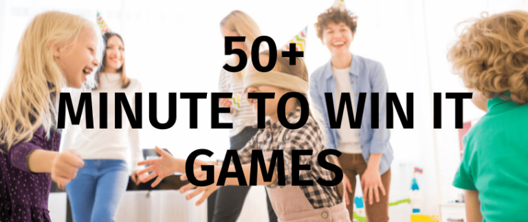 50+ Minute to Win It Games for Kids, Teens, & Adults - Game Rules