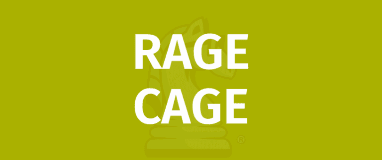 RAGE CAGE DRINKING GAME - Game Rules